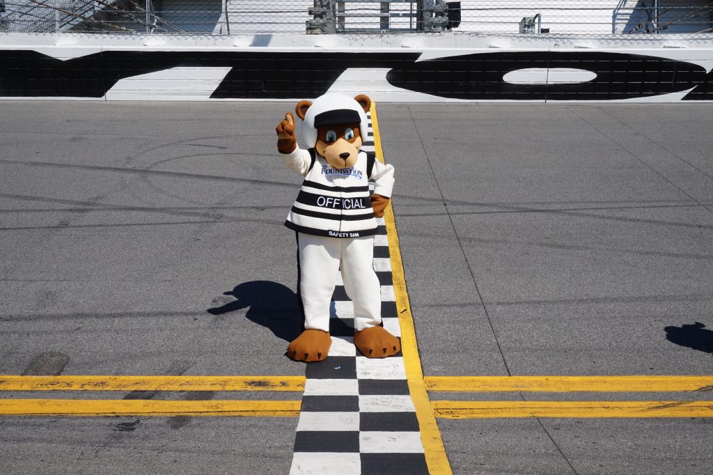 Safety Sam's Tips for the Track - NASCAR Foundation
