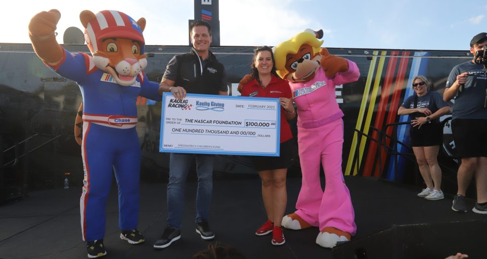 The NASCAR Foundation and Kaulig Racing Renew Their Partnership for ...