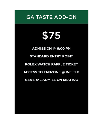 Taste of the 24 2023 - Taste Only Upgrade - NASCAR Foundation
